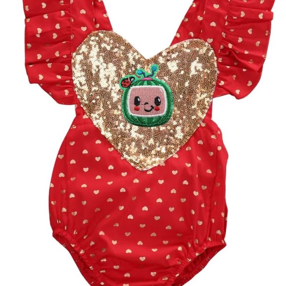 boutique | One Pieces | Cocomelon Dress Outfit Coco Melon Romper ...